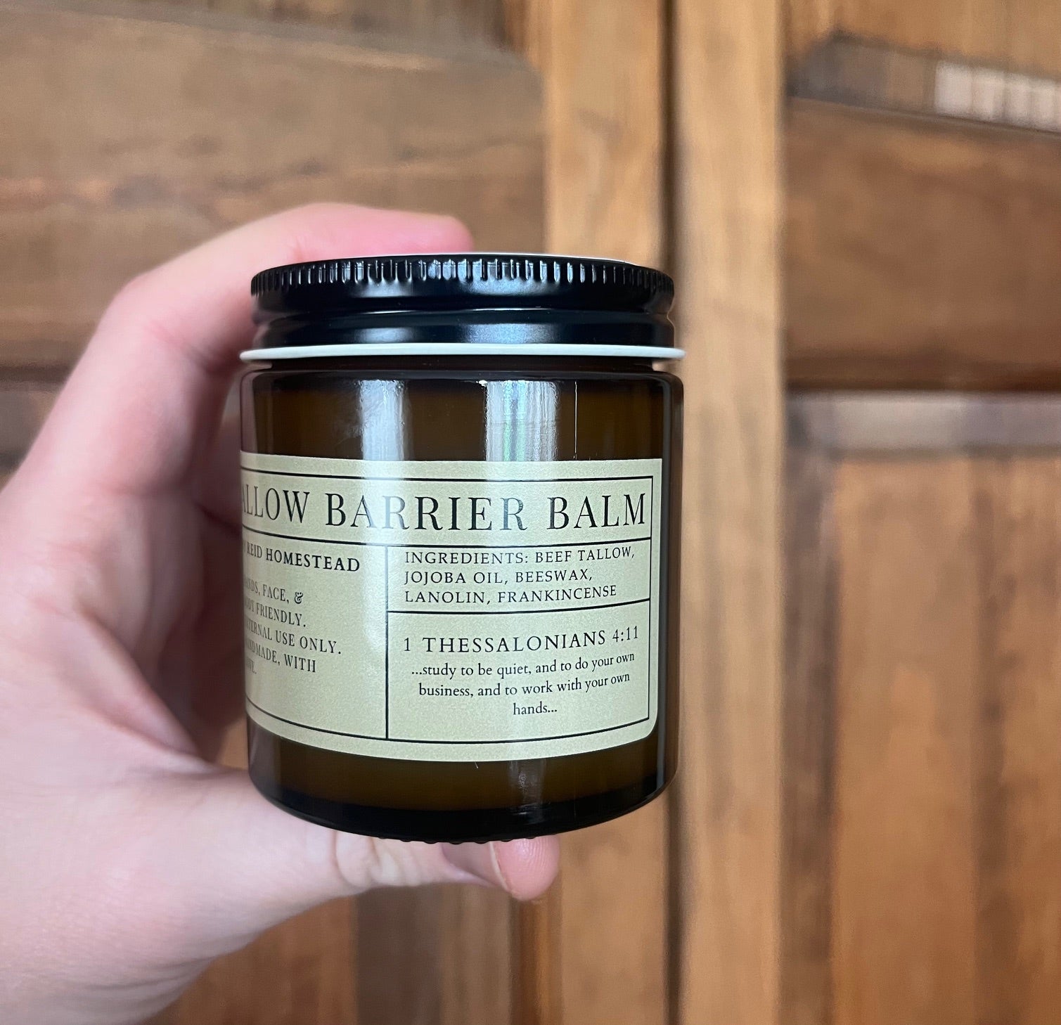 Tallow Barrier Balm – Reid Homestead